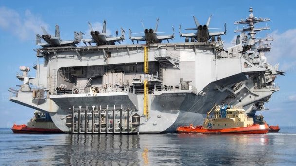 Top 10 Largest Aircraft Carriers In The World 2025
