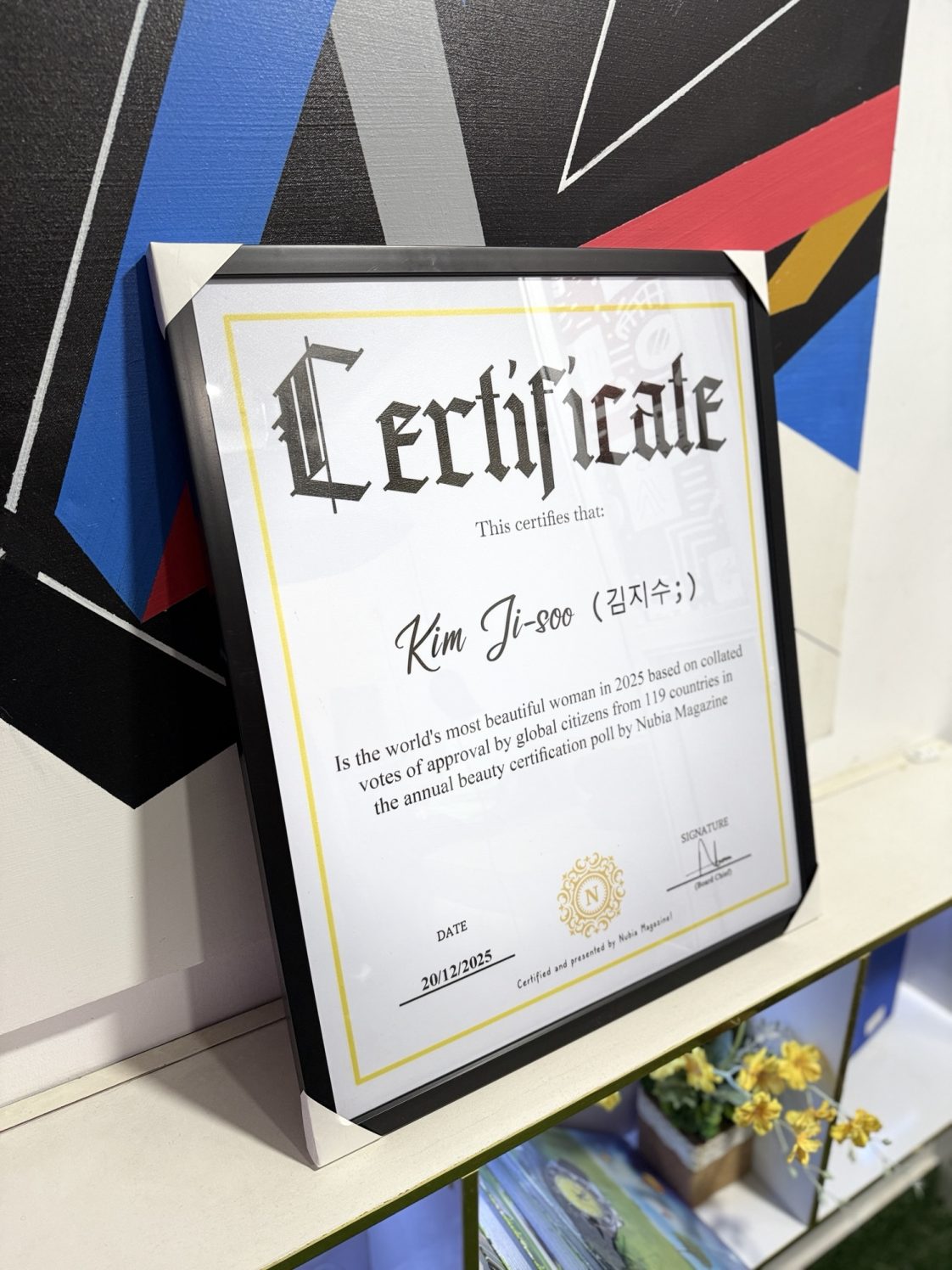 Jisoo Officially Certified as the Most Beautiful Woman in the World 2025